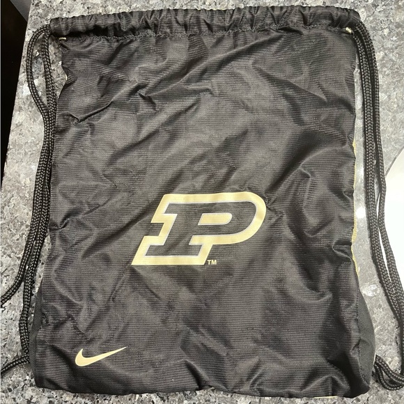 Nike | Bags | Nike Purdue Nylon Drawstring Bag | Poshmark